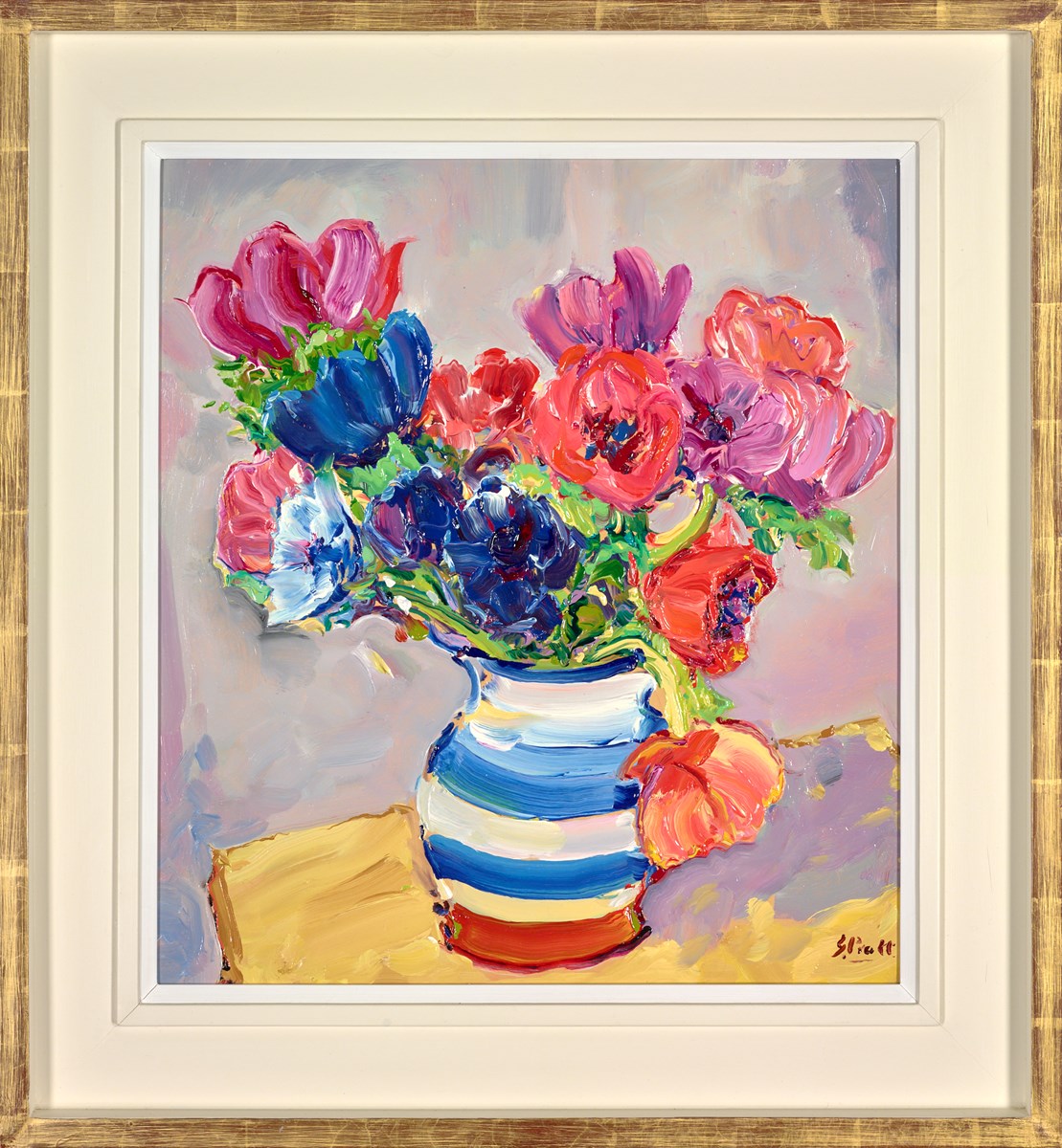 Cornish Anemones | Jeffrey Pratt - Clarendon Fine Art