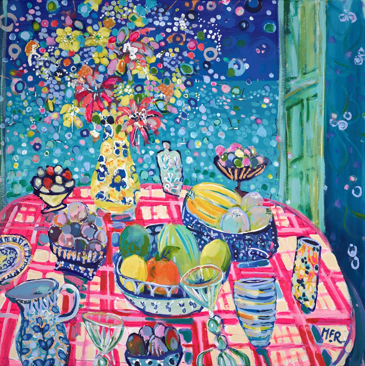 Firework Flowers | Michael F. Rumsby - Clarendon Fine Art