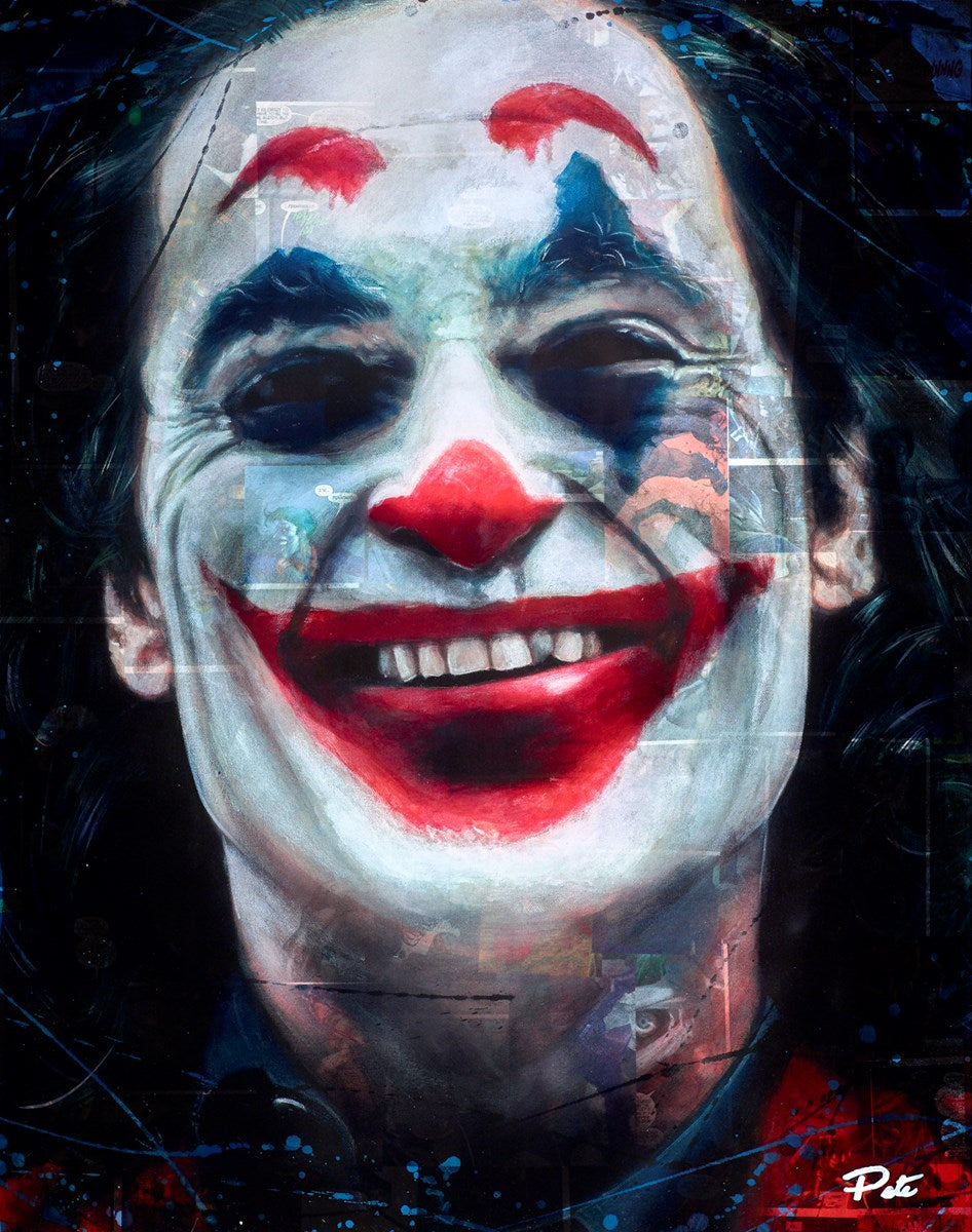 Joker Laughing III | Pete Humphreys - Clarendon Fine Art