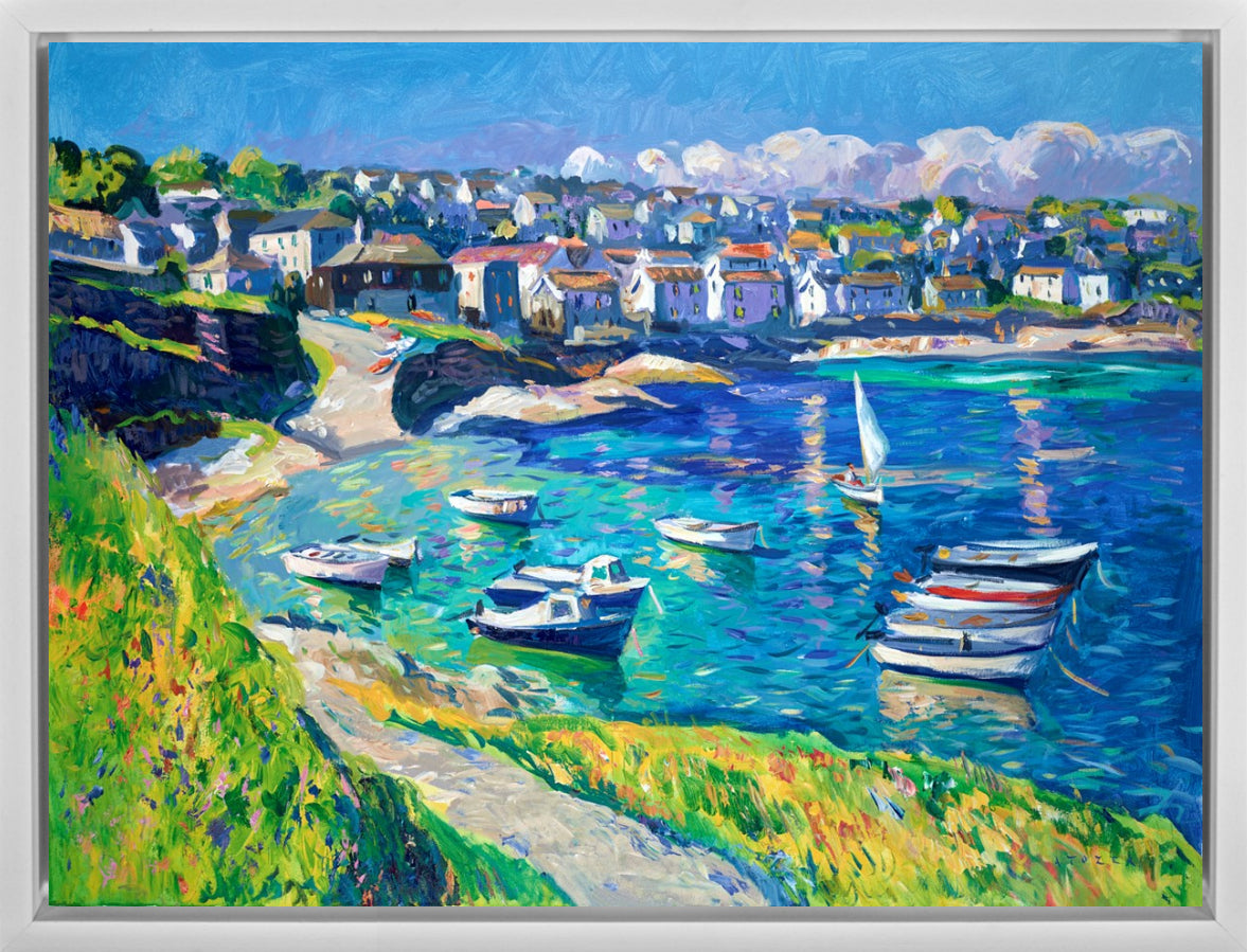 Ready To Sail (Portscatho Harbour) | Andrew Tozer - Clarendon Fine Art