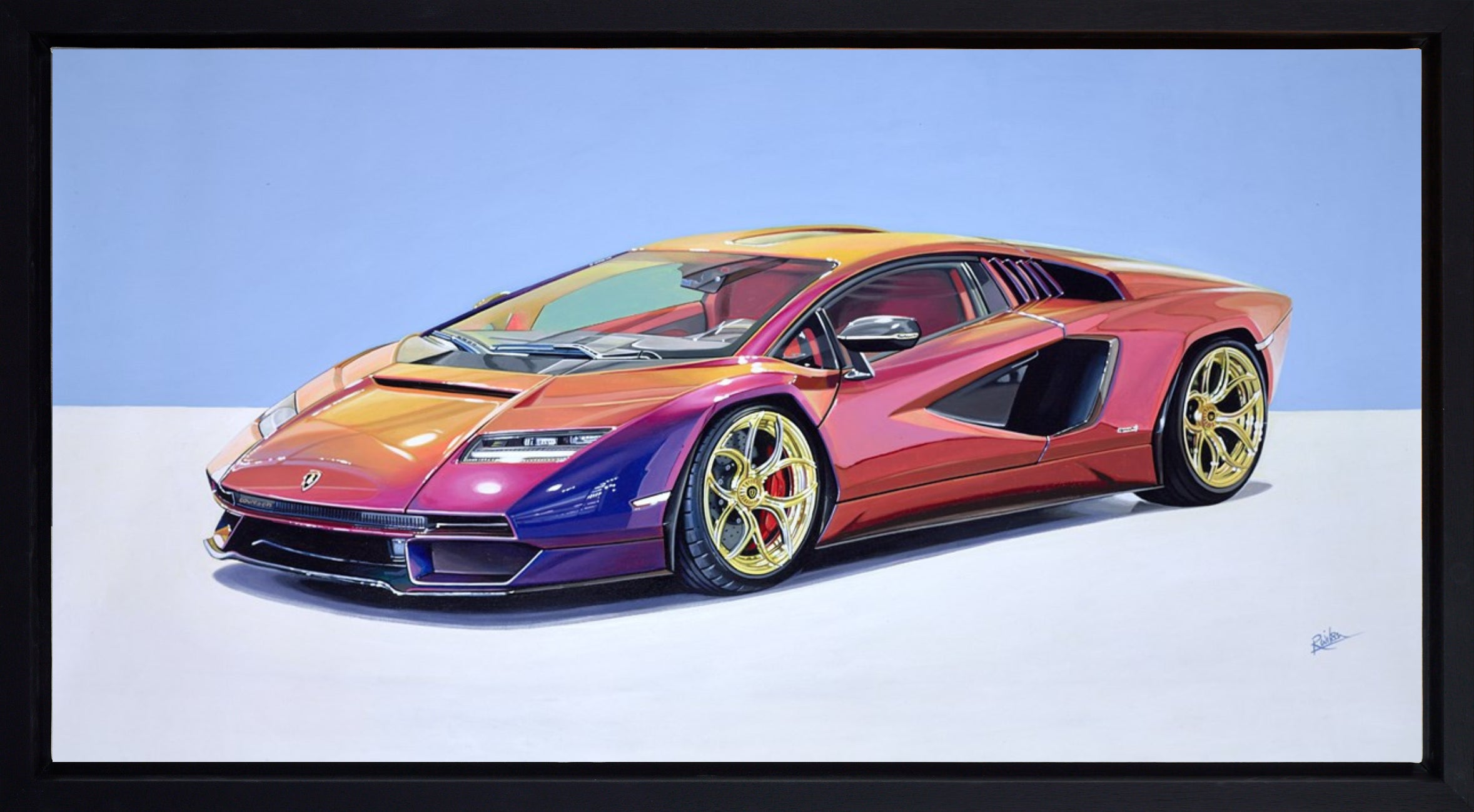 2021 Lamborghini Countach LPI 800-4 | Roz Wilson - Clarendon Fine Art